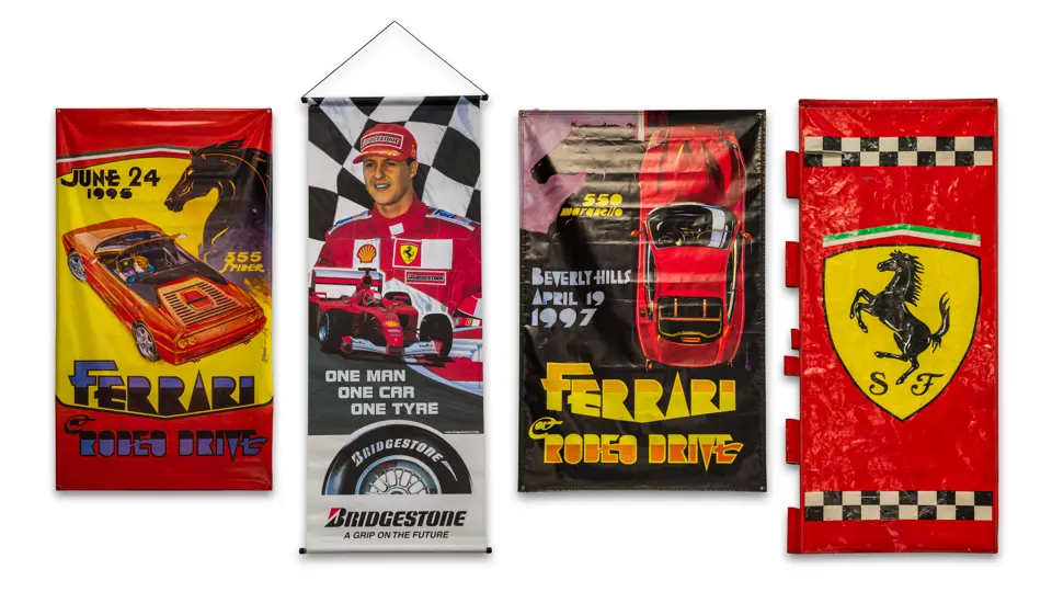 Ferrari Banners | Gene Ponder Collection | RM Sotheby's