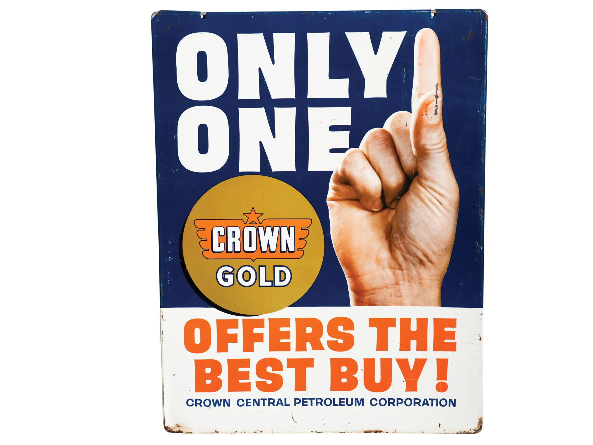 Crown Gold Only One Sign | The Dingman Collection | RM Sotheby's