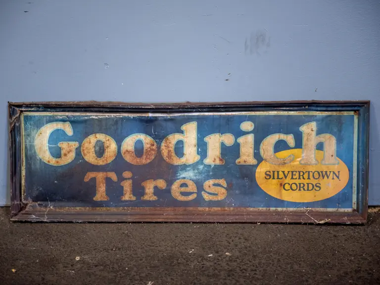 Goodrich Tires Sign | Auburn Fall 2021 | RM Sotheby's