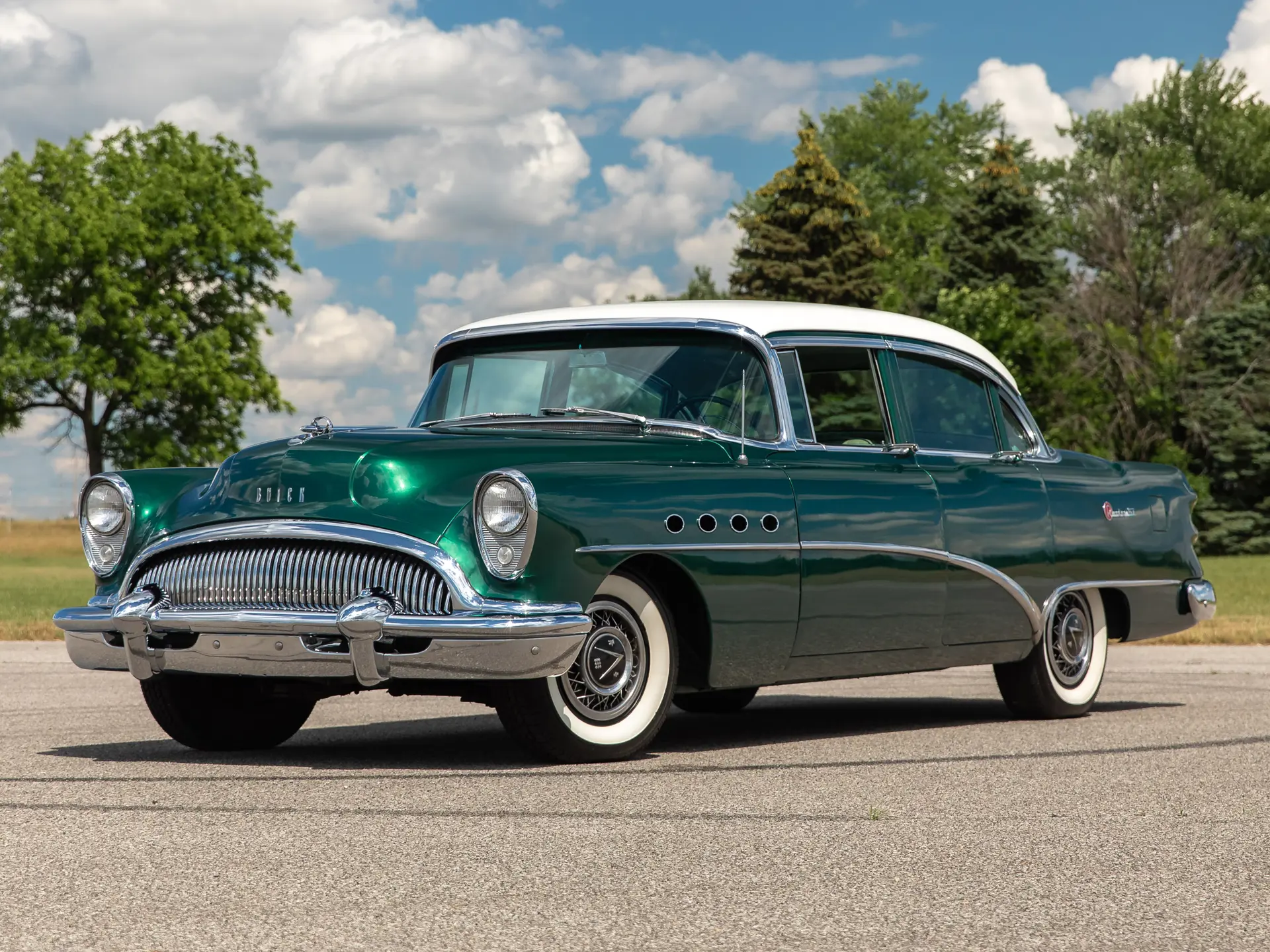 Step Back In Time The Majestic 1954 Buick Roadmaster A Timeless Classic