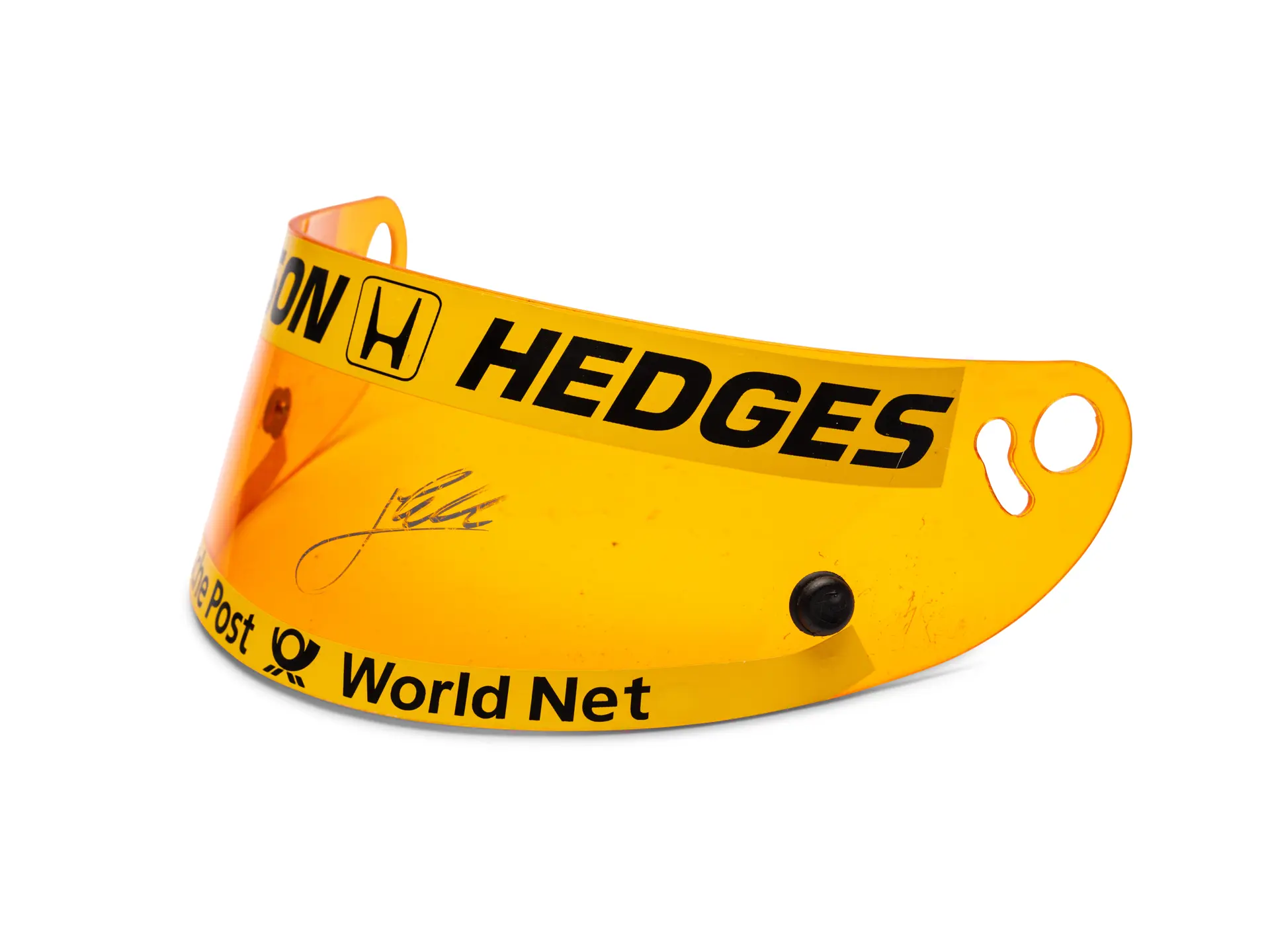 2001 Jarno Trulli Jordan Grand Prix Formula 1 Signed Visor | The ...