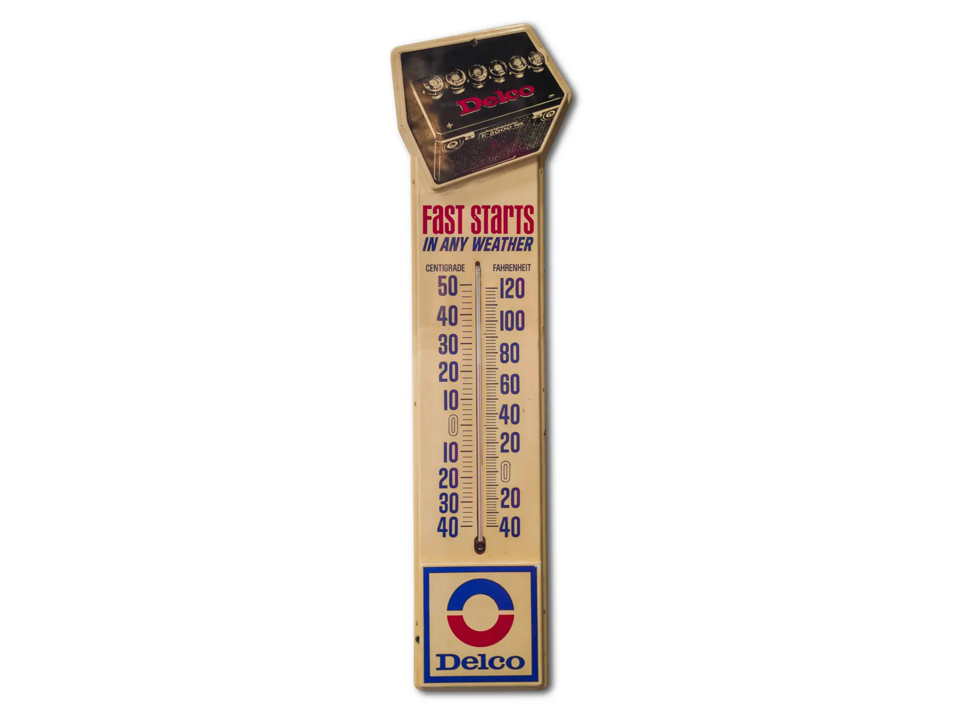 Delco Thermometer | Gene Ponder Collection | RM Sotheby's