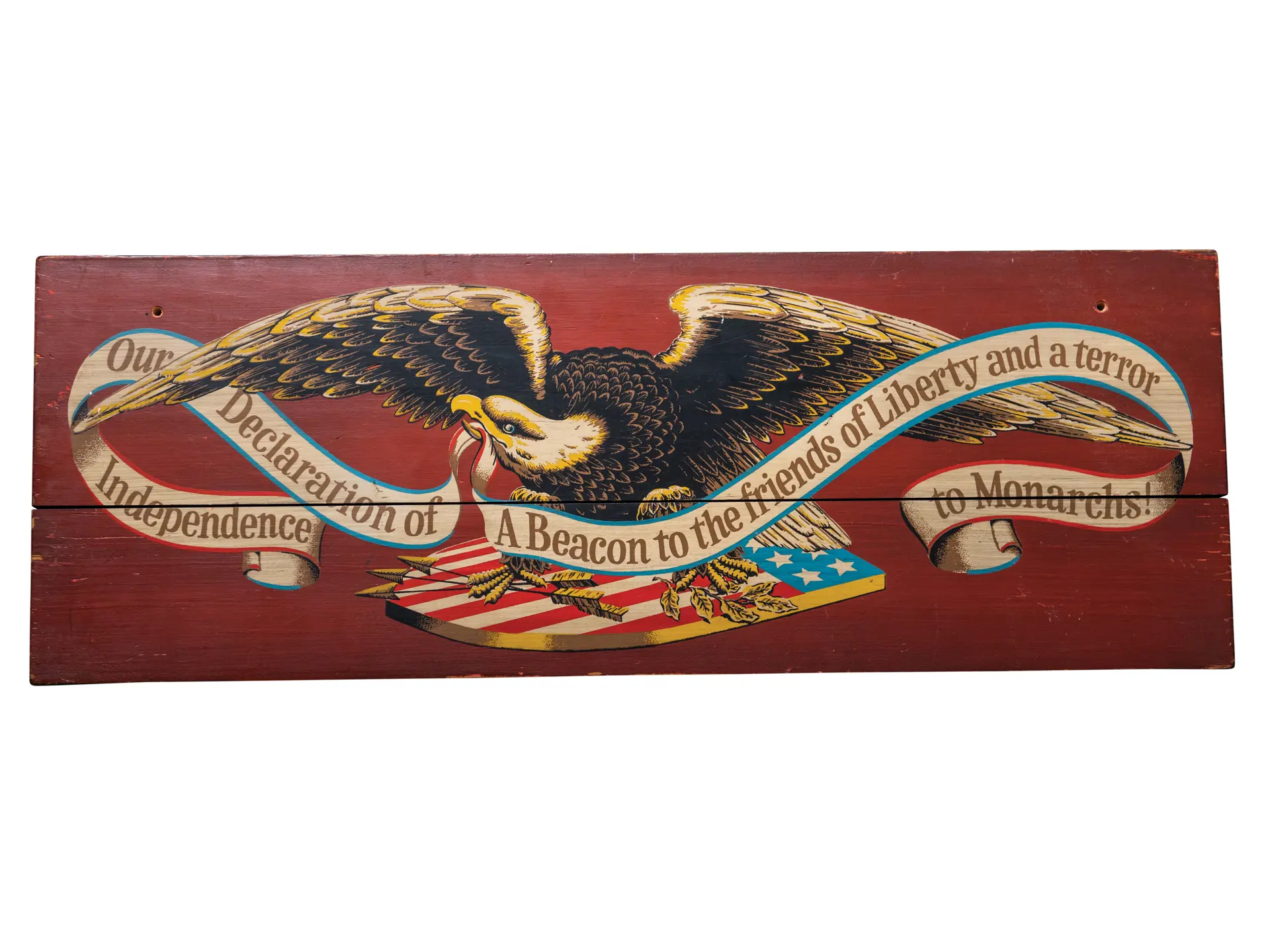 Declaration of Independence Wood Sign | The Dingman Collection | RM ...