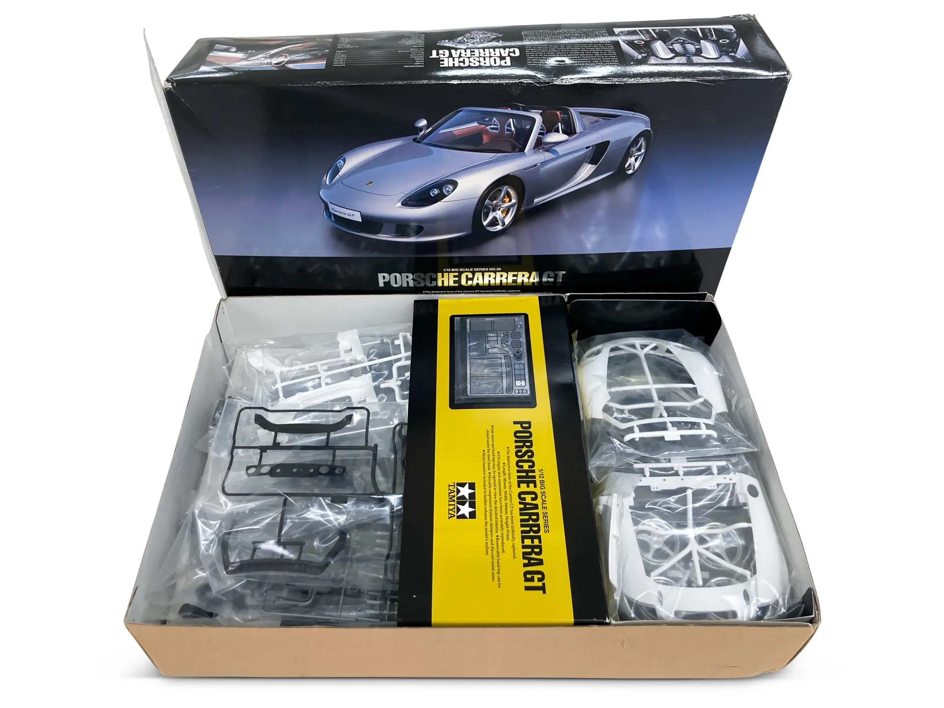 2005 Porsche Carrera GT 1:12 Scale Model Kit by Tamiya | The White ...