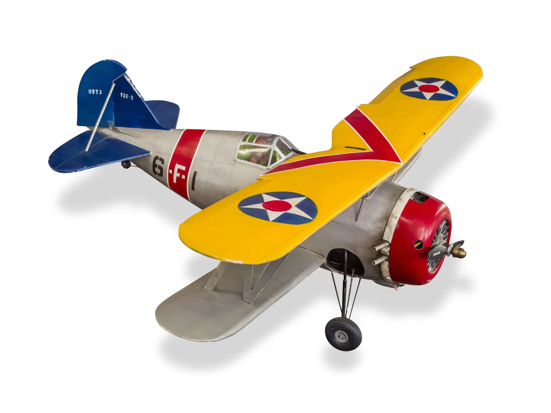 Usaaf Grumman F3f 2 Model Airplane Gene Ponder Collection Rm Sothebys