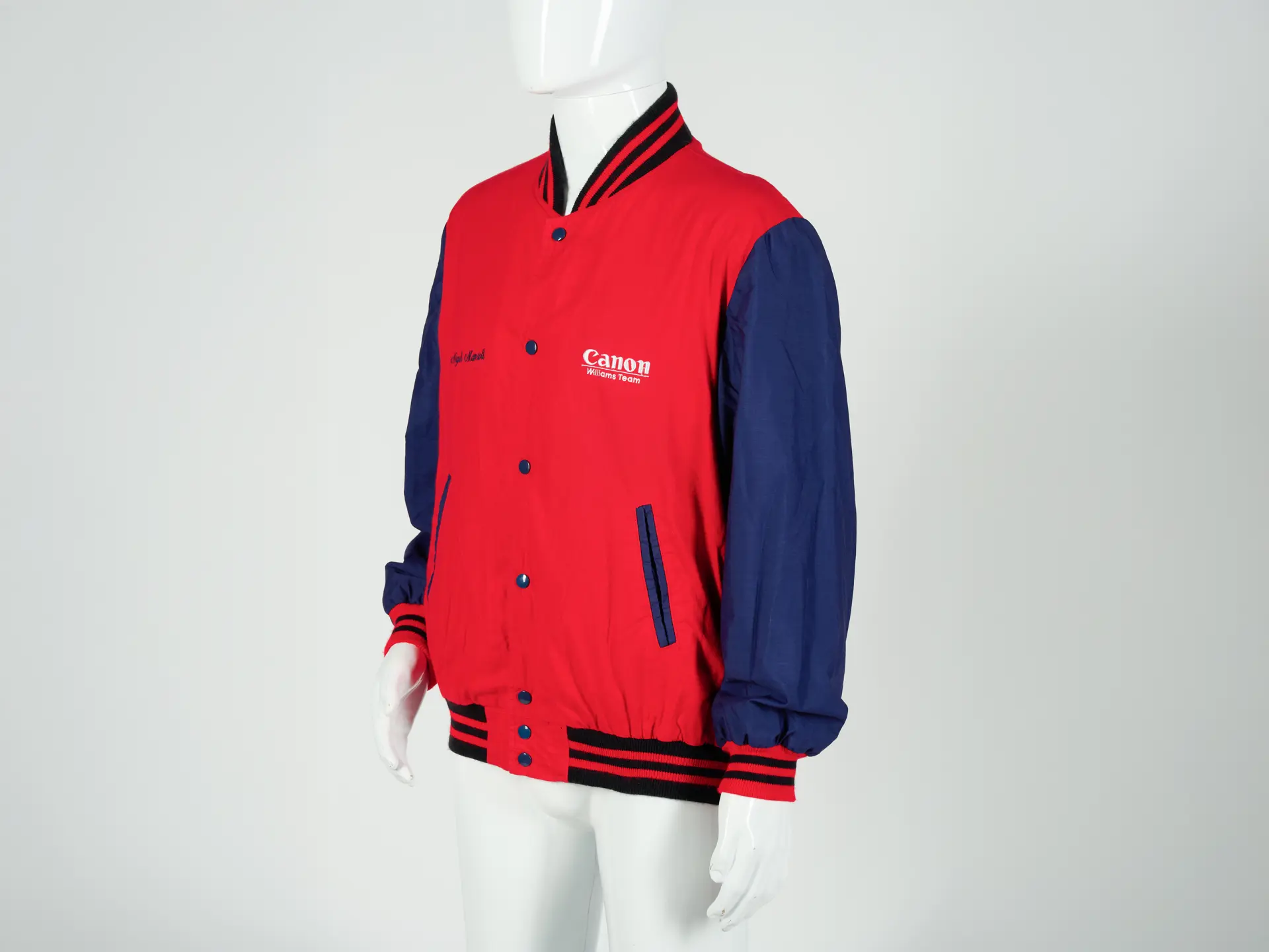 Canon Williams Nigel Mansell Red Team Bomber Jacket | Shift Online ...