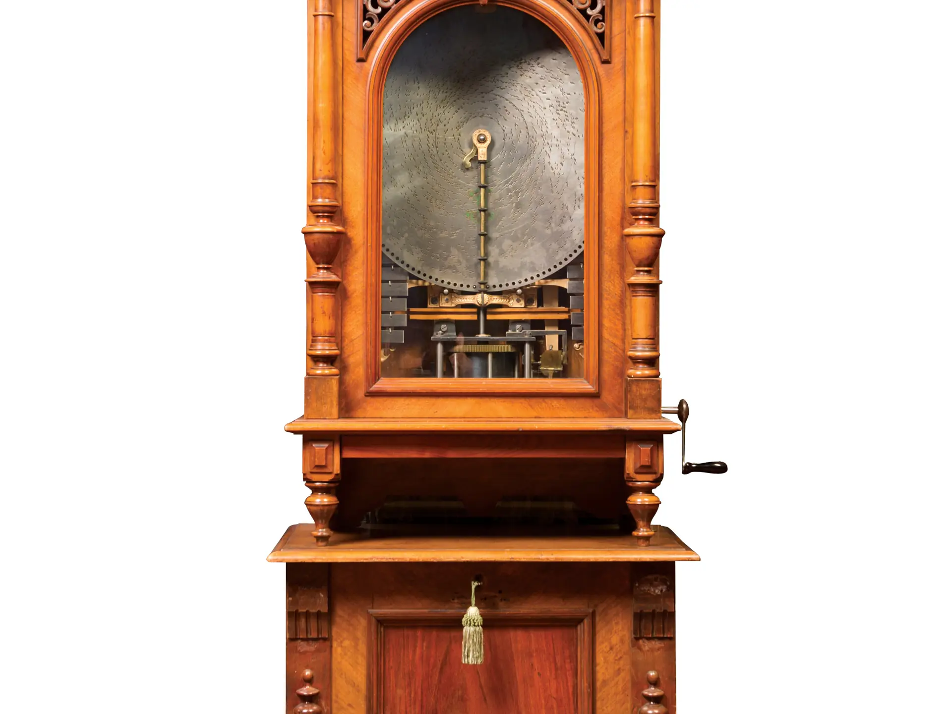Polyphon Music Box with Clock | The Milhous Collection | RM Sotheby's