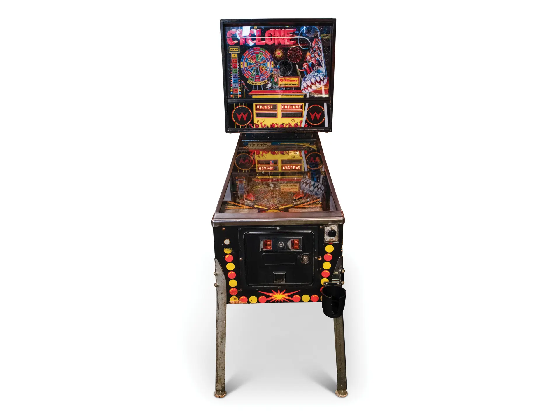 Cyclone Pinball Machine by Williams | The Taj Ma Garaj Collection | RM ...