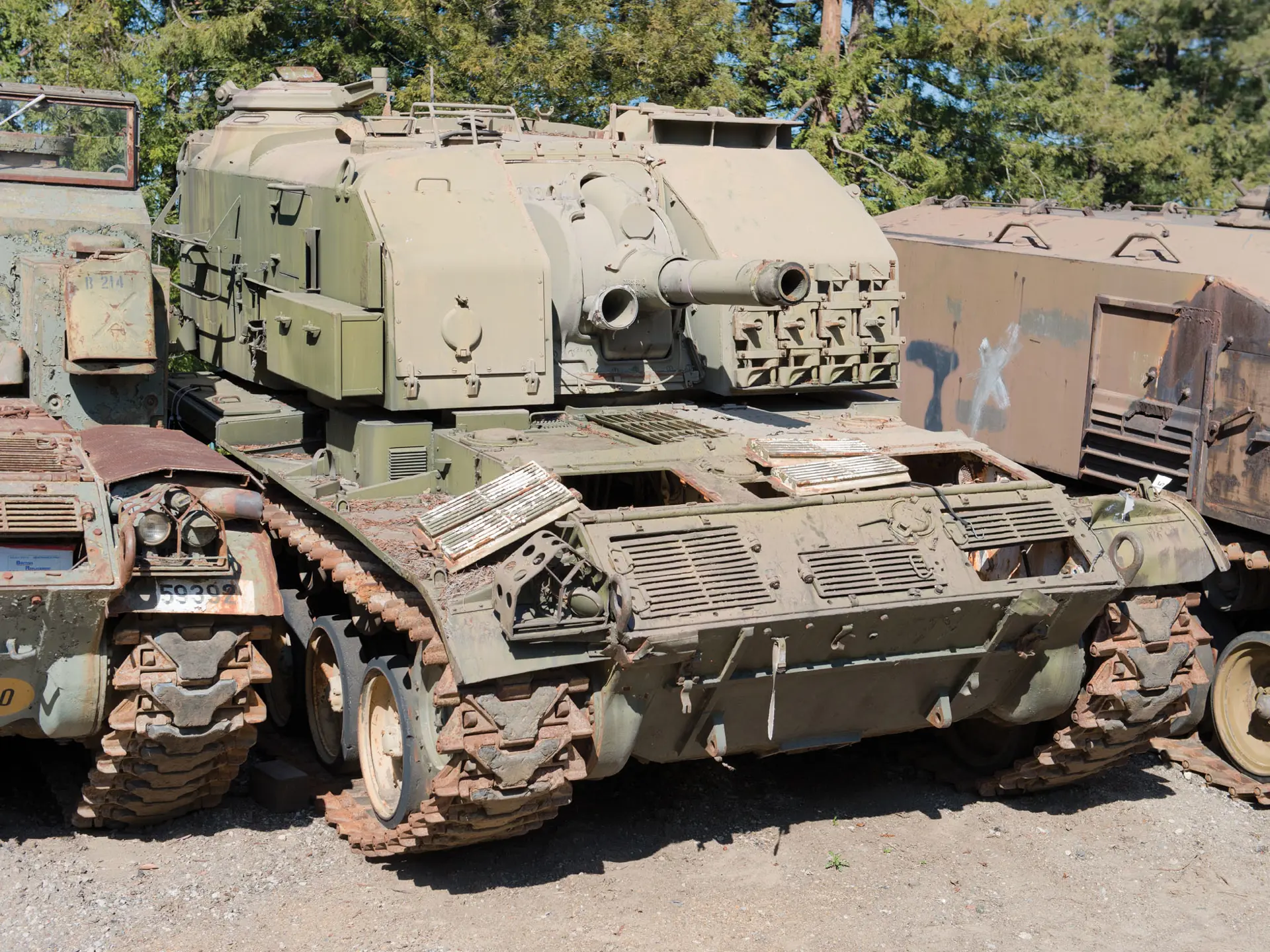 M52 105-mm Self-Propelled Howitzer | The Littlefield Collection | RM ...