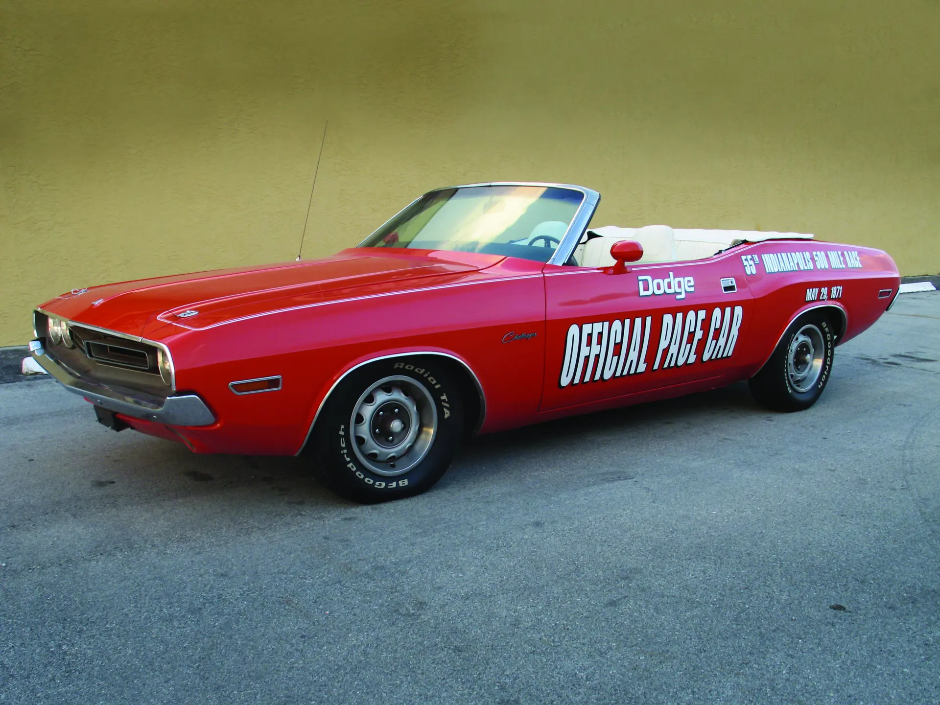1971 Dodge Challenger Indianapolis 500 Pace Car Convertible | Vintage ...