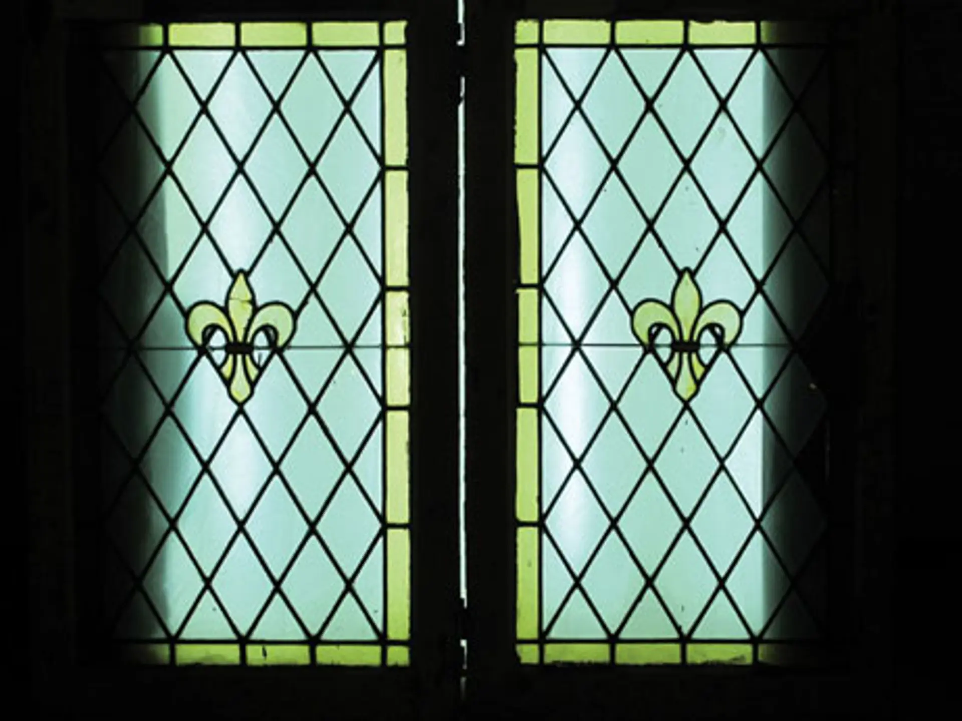 Pair of Small Stained-Glass Windows | The Bennett Collection | RM Sotheby's