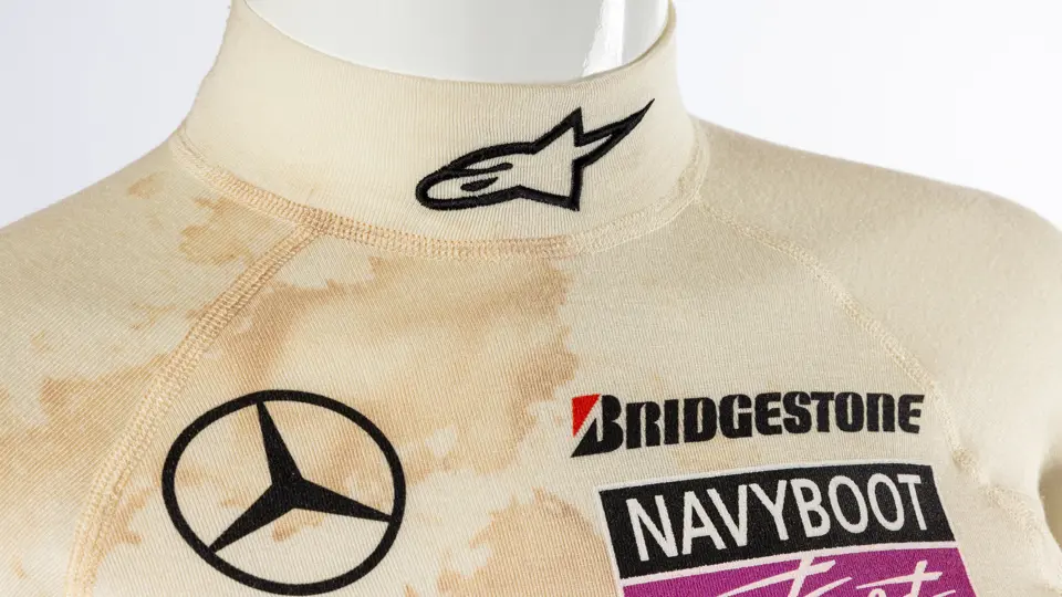 2010 Michael Schumacher Mercedes-Benz Formula 1 Alpinestars Nomex ...