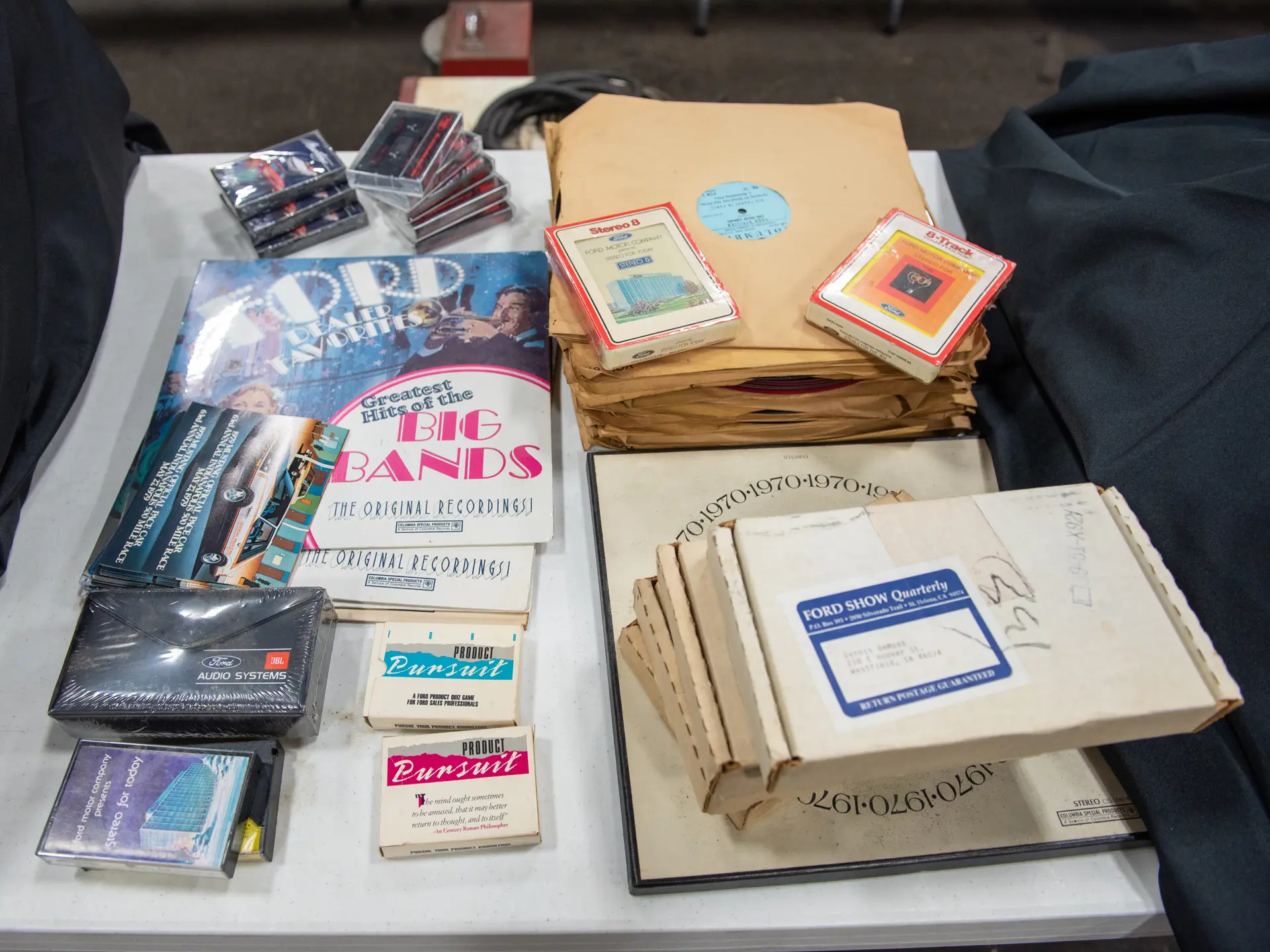 Ford Records, 8-Tracks, and Cassettes | Auburn Fall 2021 | RM Sotheby's