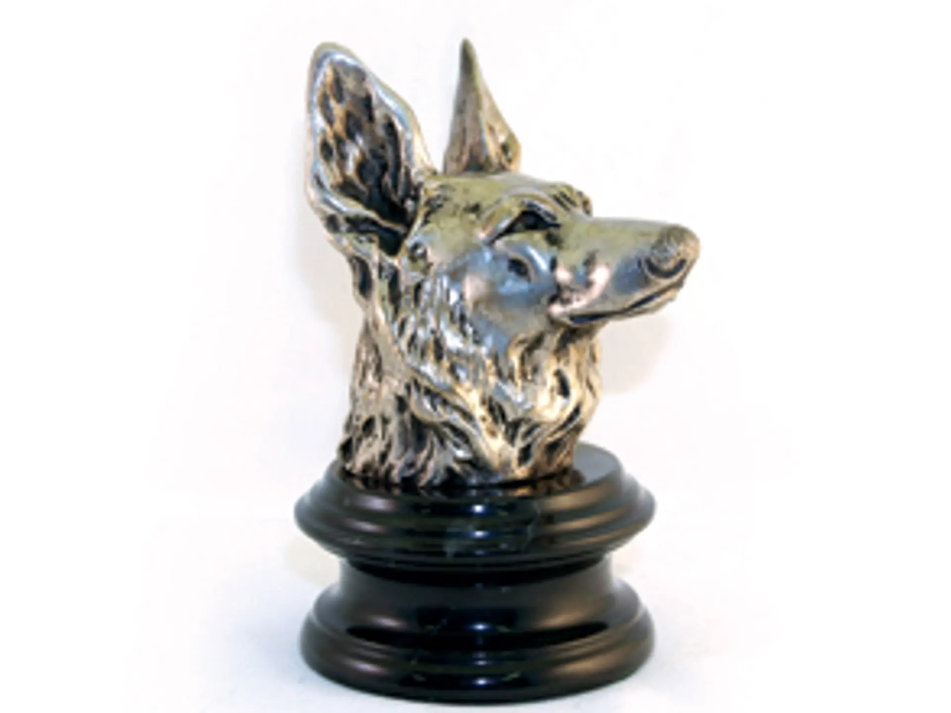 Alsatian Dog Head, by H. Payen. | Vintage Motor Cars At Meadow Brook ...
