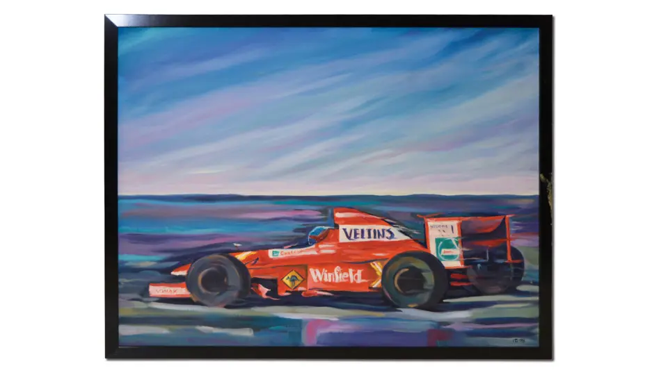 F-1 Race Car Oil Paintings | Auburn Fall 2019 | RM Sotheby's
