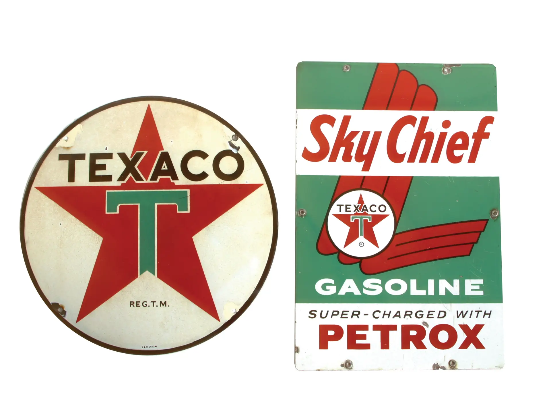 TEXACO SIGNS | Private Collection of Tom & Marlene Stackhouse | RM ...