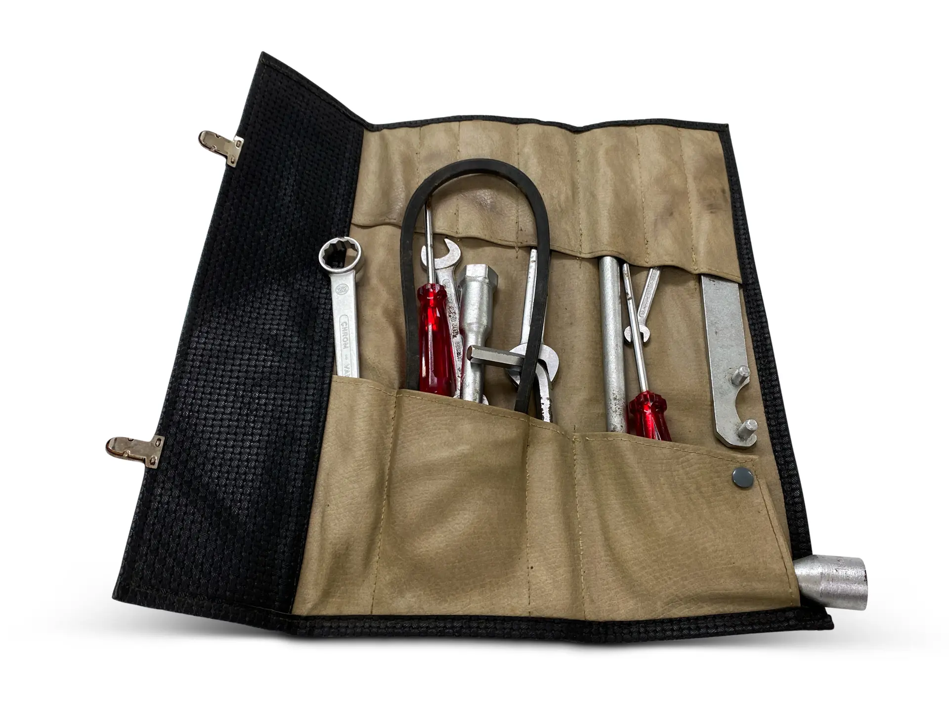 Porsche 911 Tool Kit, Woven Vinyl, Clip Closure | The White Collection ...