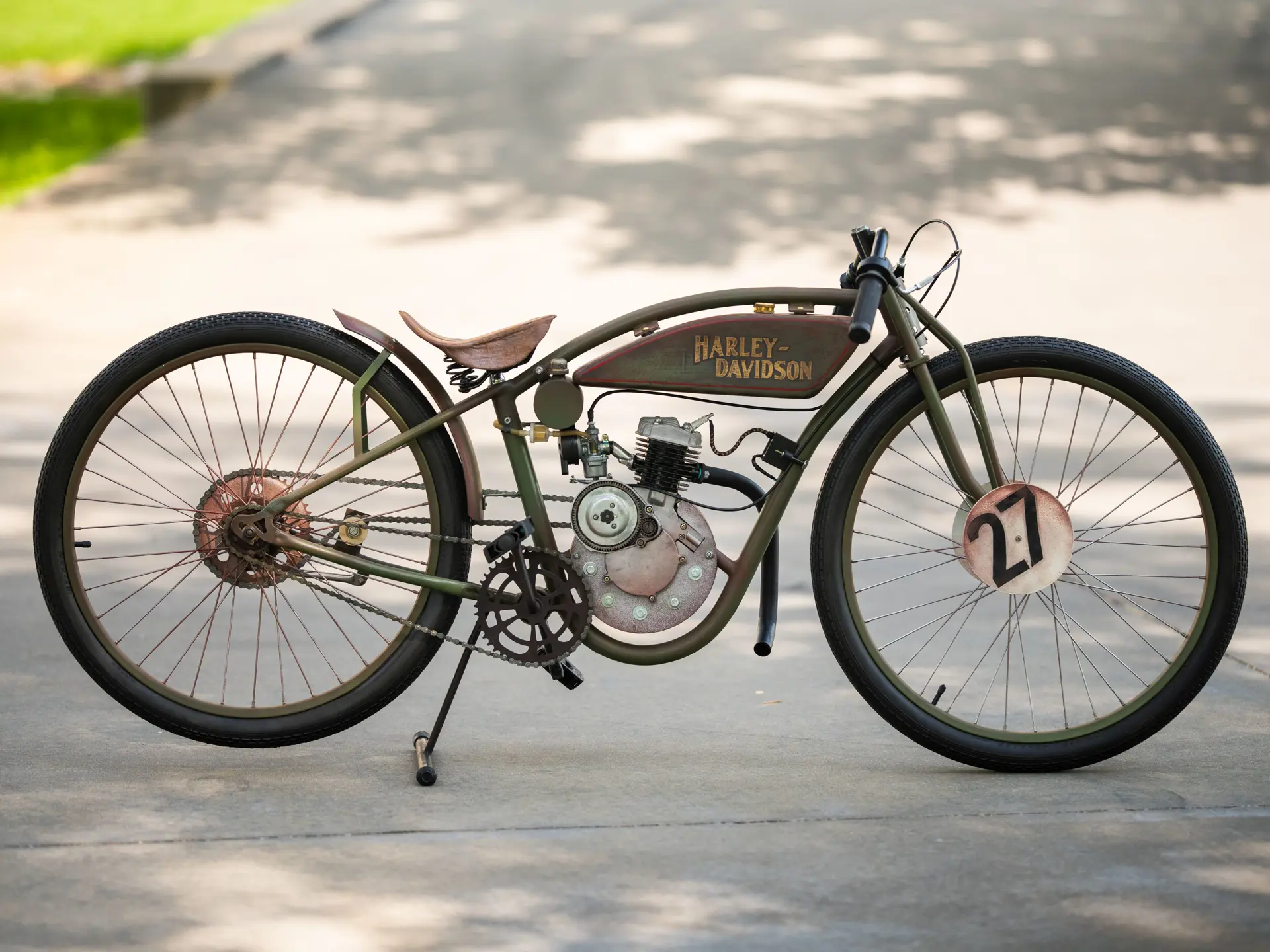 Harley-Davidson Liveried Motorized Bicycle | Gene Ponder Collection ...
