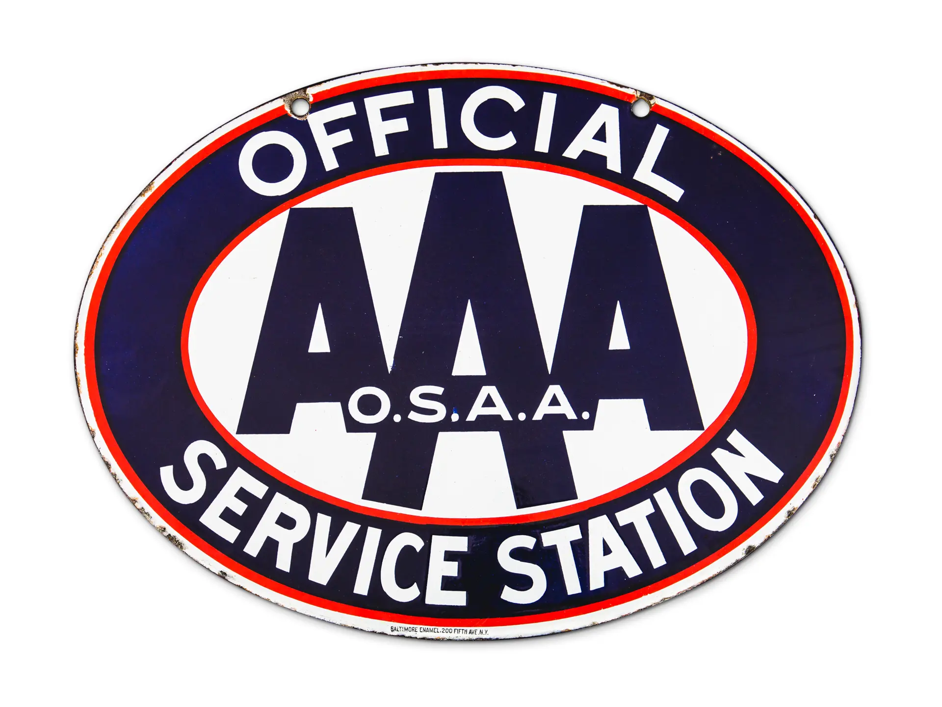 AAA Official Service Station Sign | Auburn Spring 2019 | RM Sotheby's