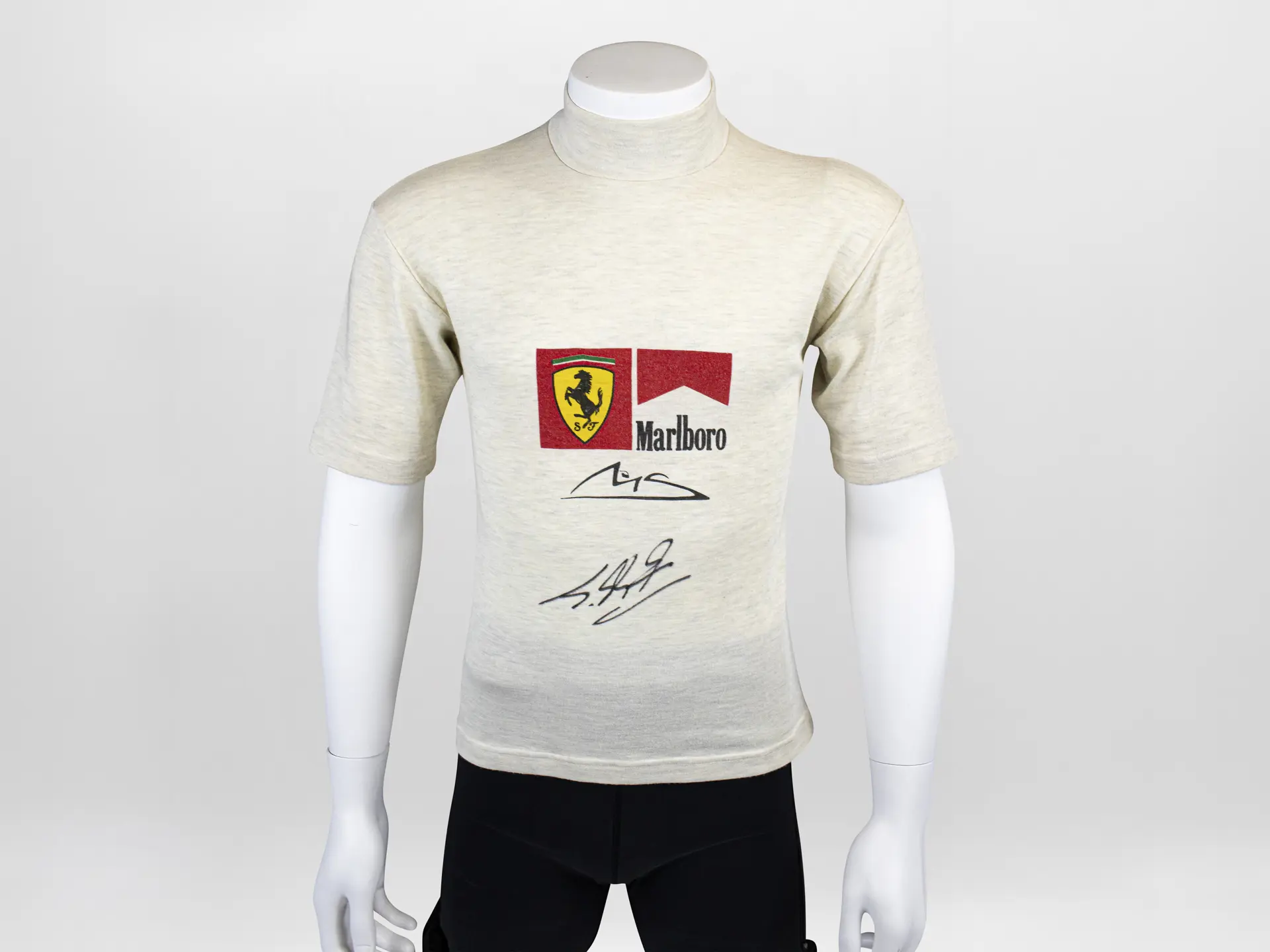 Michael Schumacher Scuderia Ferrari Formula 1 Signed Nomex T-Shirt ...