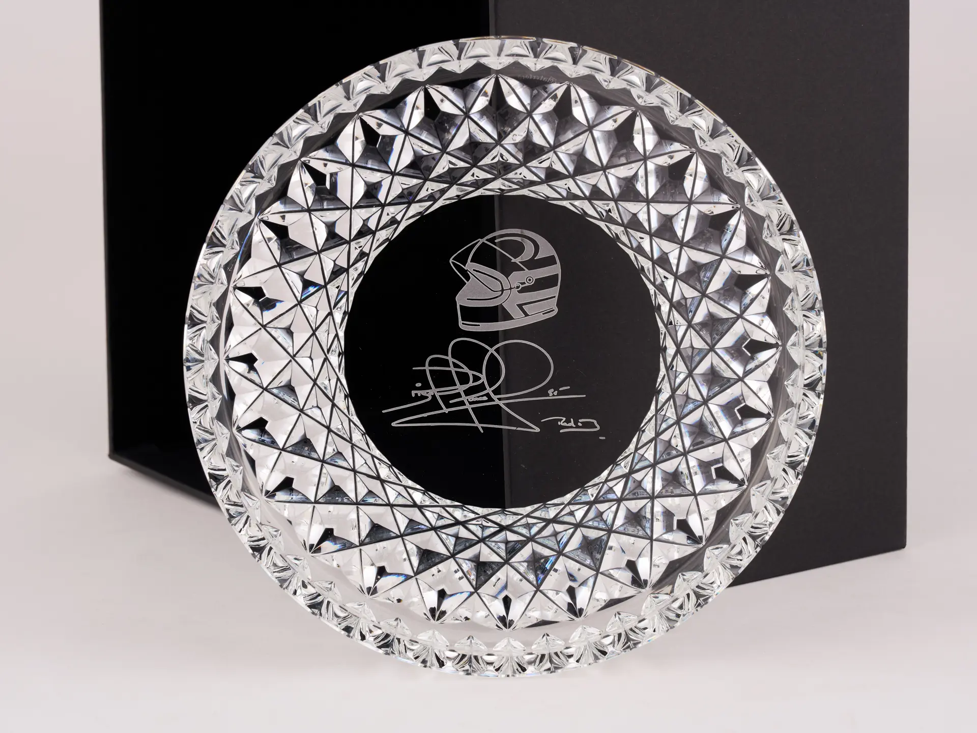Nigel Mansell Autograph Glass Dish | Shift Online: Europe and Middle ...