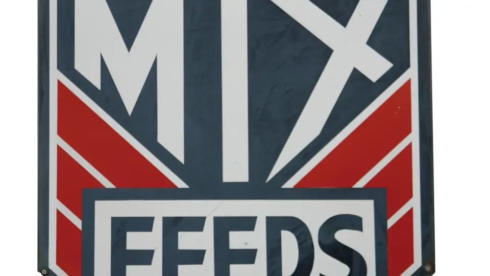 MASTER MIX FEEDS SIGN | Private Collection of Tom & Marlene Stackhouse ...