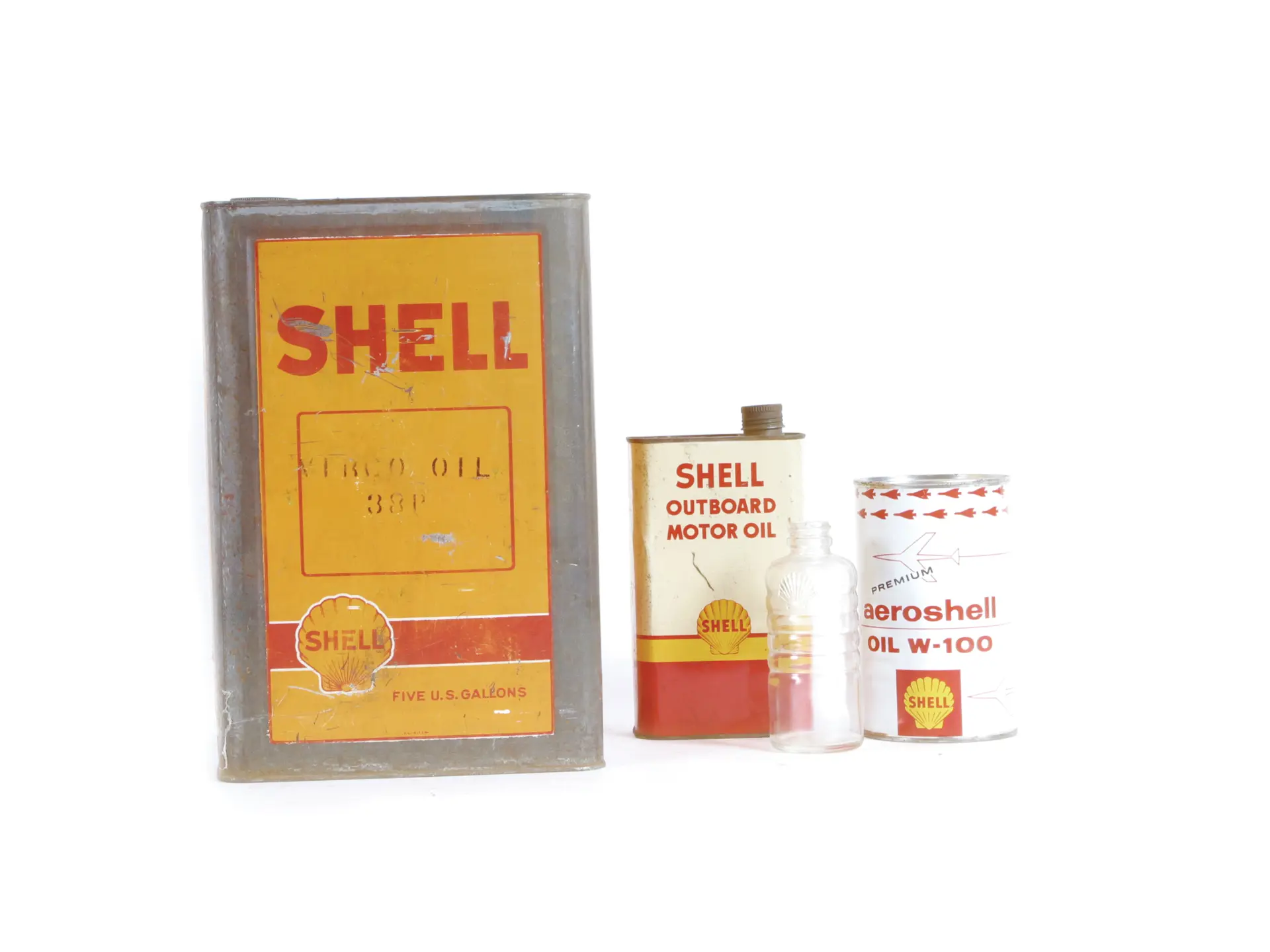 SHELL MOTOR OIL CRATE AND CANS | Private Collection of Tom & Marlene ...