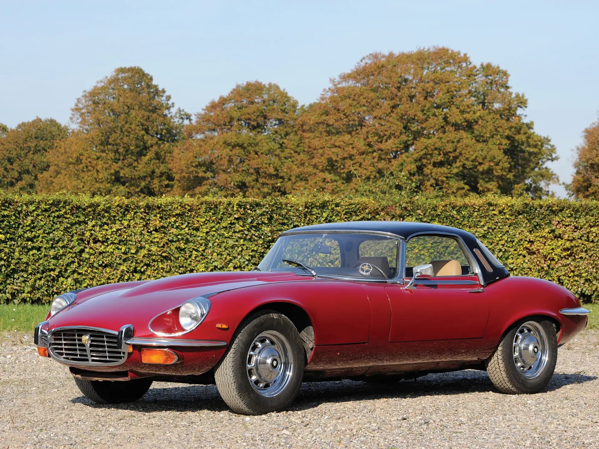 1972 Jaguar E-Type Series 3 V-12 Roadster | Aalholm Automobile ...