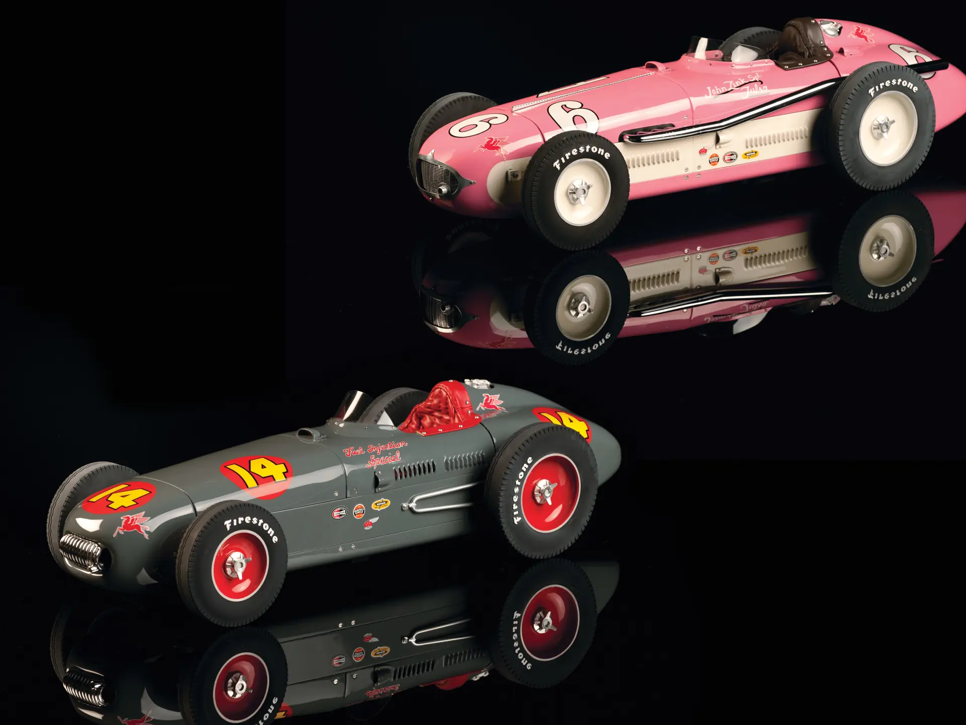 Pair of Indy Race Car Models | The Milhous Collection | RM Sotheby's