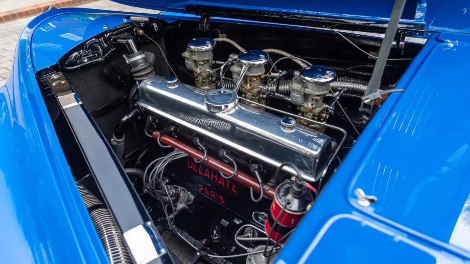 1948 Delahaye 135 MS Cabriolet by Faget Varnet | The Monterey Auction ...