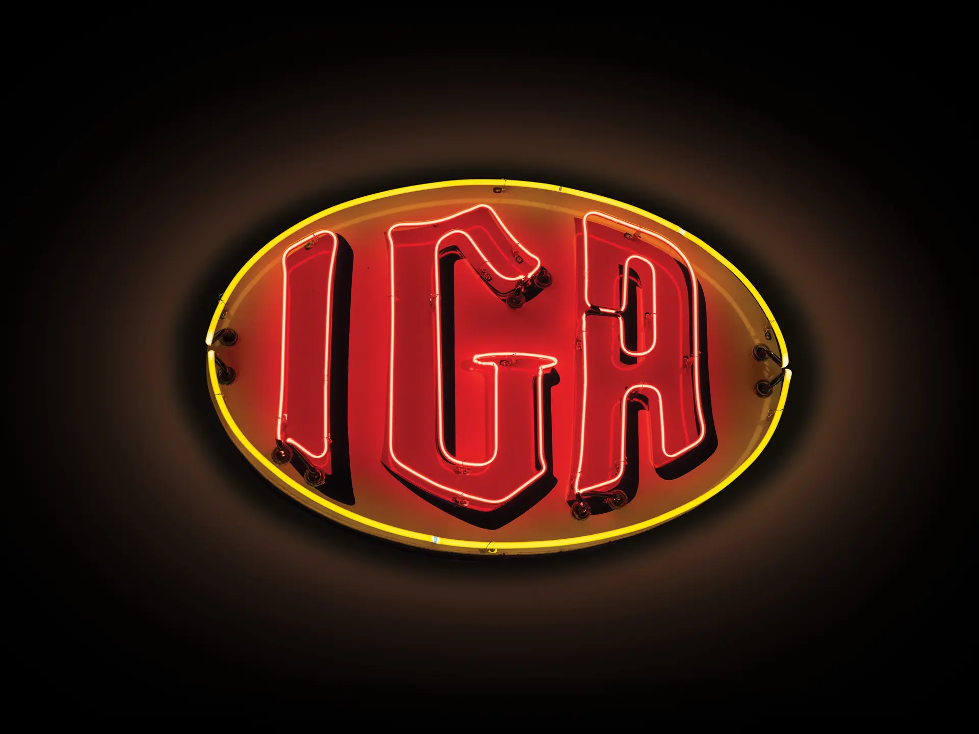 IGA Neon Sign | The Dingman Collection | RM Sotheby's
