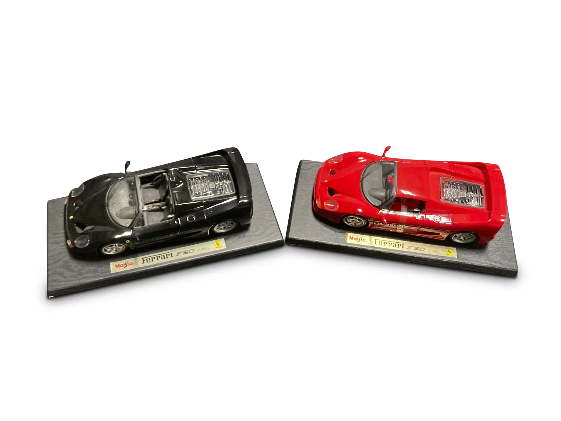 Two 1995 Ferrari F50 1:18 Scale Models by Maisto | The Cohen Collection ...