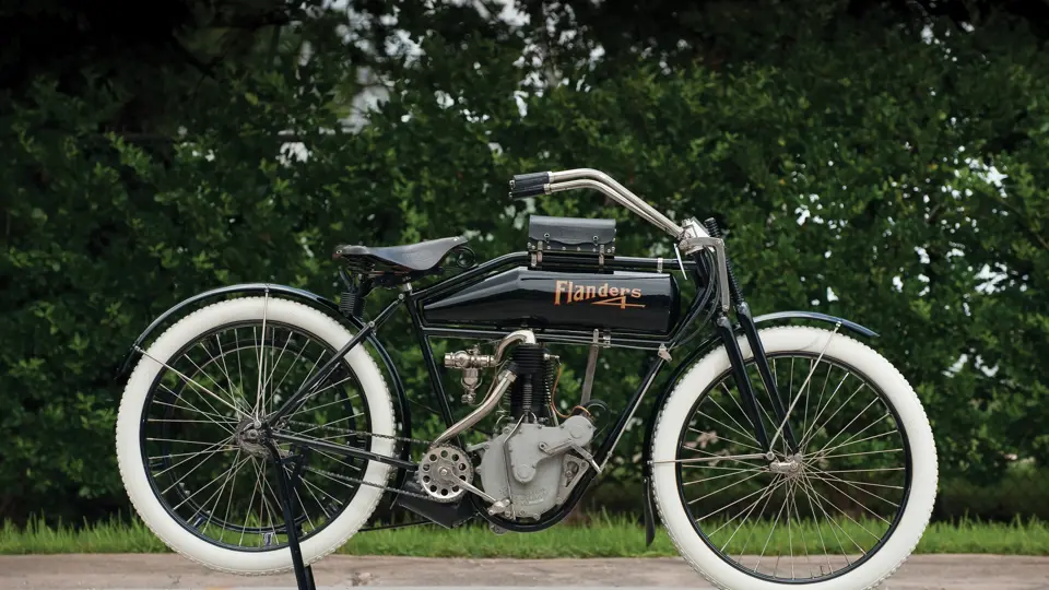 1911 Flanders 4 HP Single Motorcycle | Vintage Motor Cars of Hershey ...