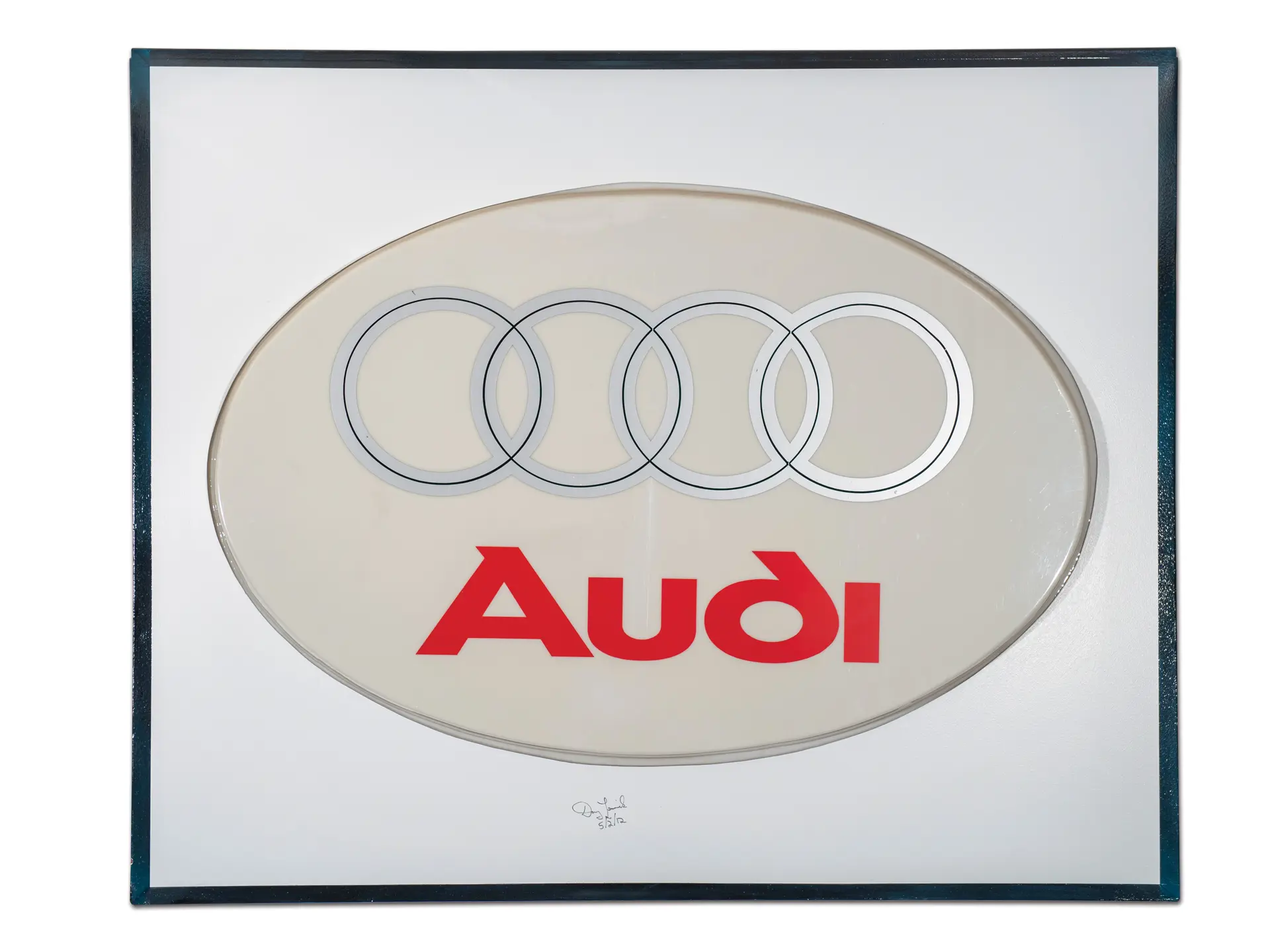 Audi Dealership Large Plastic Sign | The Taj Ma Garaj Collection | RM ...