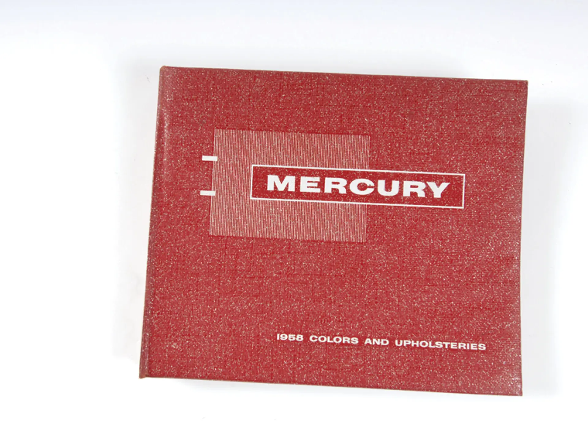 1958 Mercury Colors and Upholsteries Selection Binder | Jerry Capizzi's ...