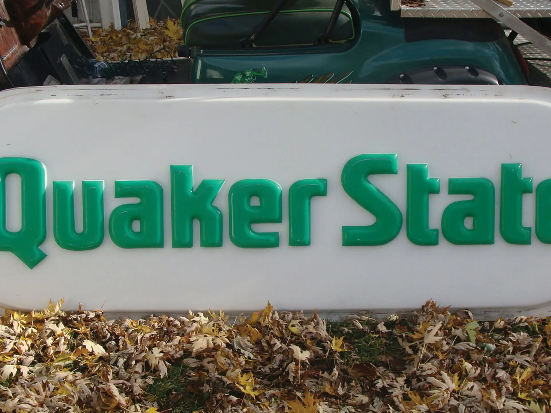 Original Quaker State Advertising Sign | Auburn Spring 2014 | RM Sotheby's