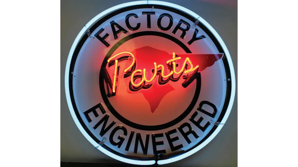 Pontiac Reproduction Neon Sign | Auburn Fall 2018 | RM Sotheby's