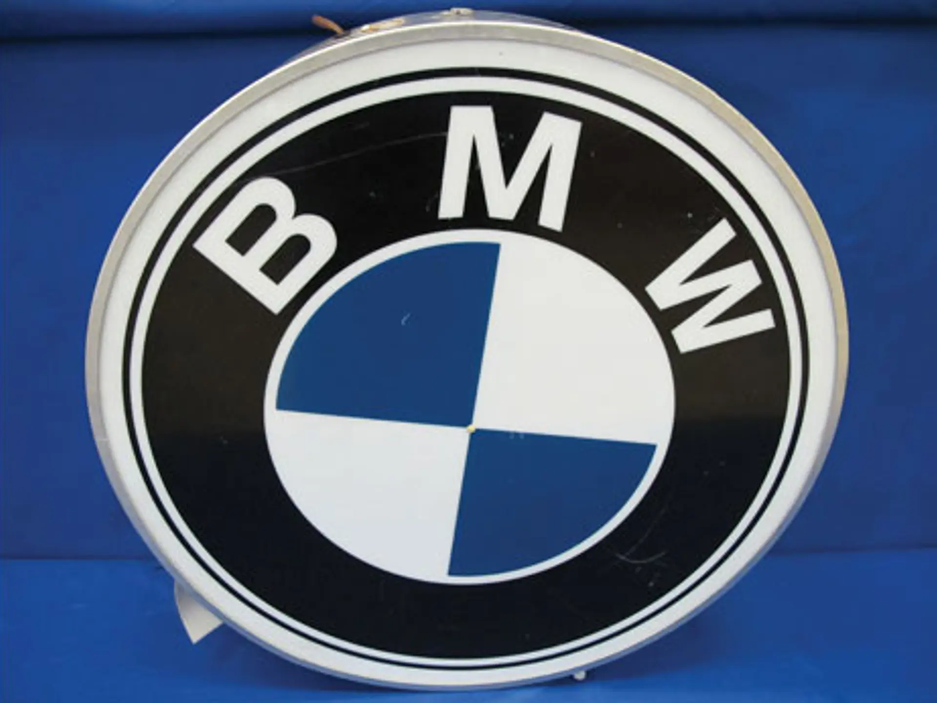 BMW Plastic Sign with Metal Frame | Auburn Fall 2012 | RM Sotheby's