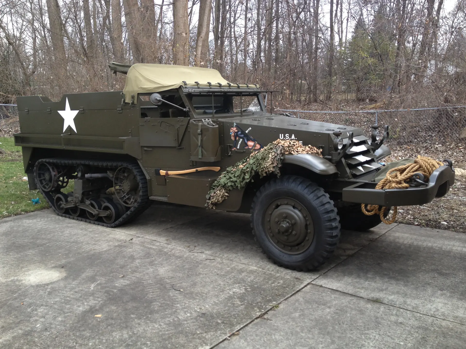 1943 White Military Armored Half Track | Auburn Fall 2013 | RM Sotheby's