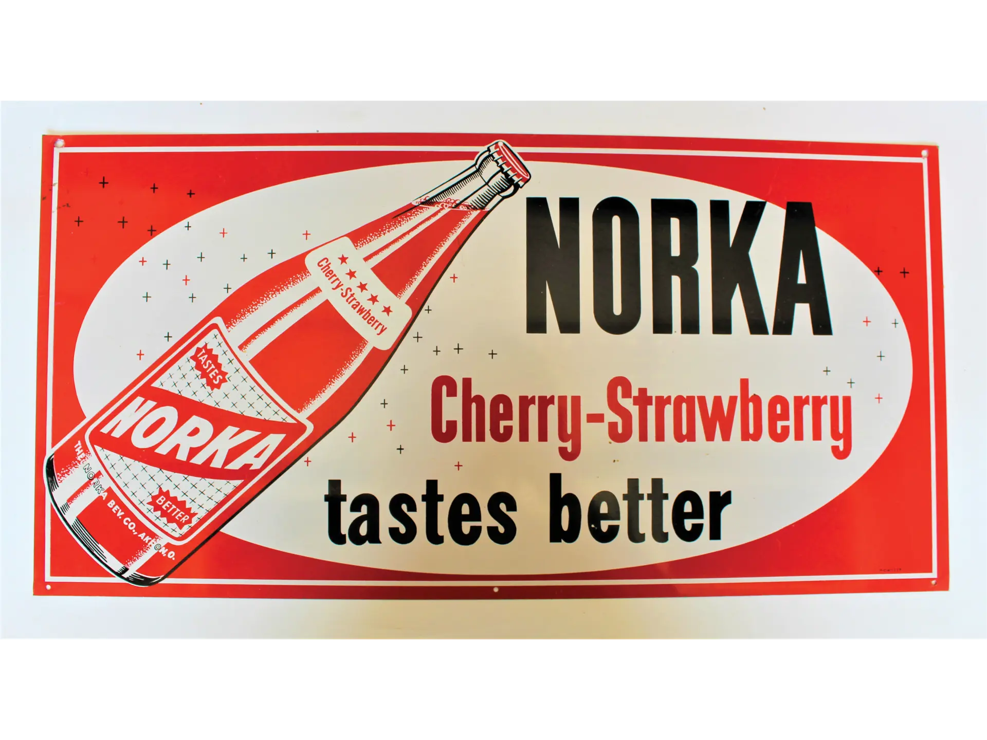Norco Cherry-Strawberry Tin Sign | Auburn Fall 2018 | RM Sotheby's