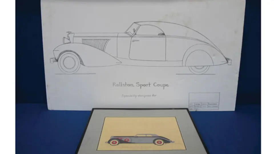 Duesenberg Blueprint, Pakcard Blueprint | Auburn Fall 2012 | RM Sotheby's