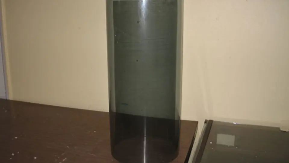 Smoked Glass Cylinder | The Pate Collection | RM Sotheby's