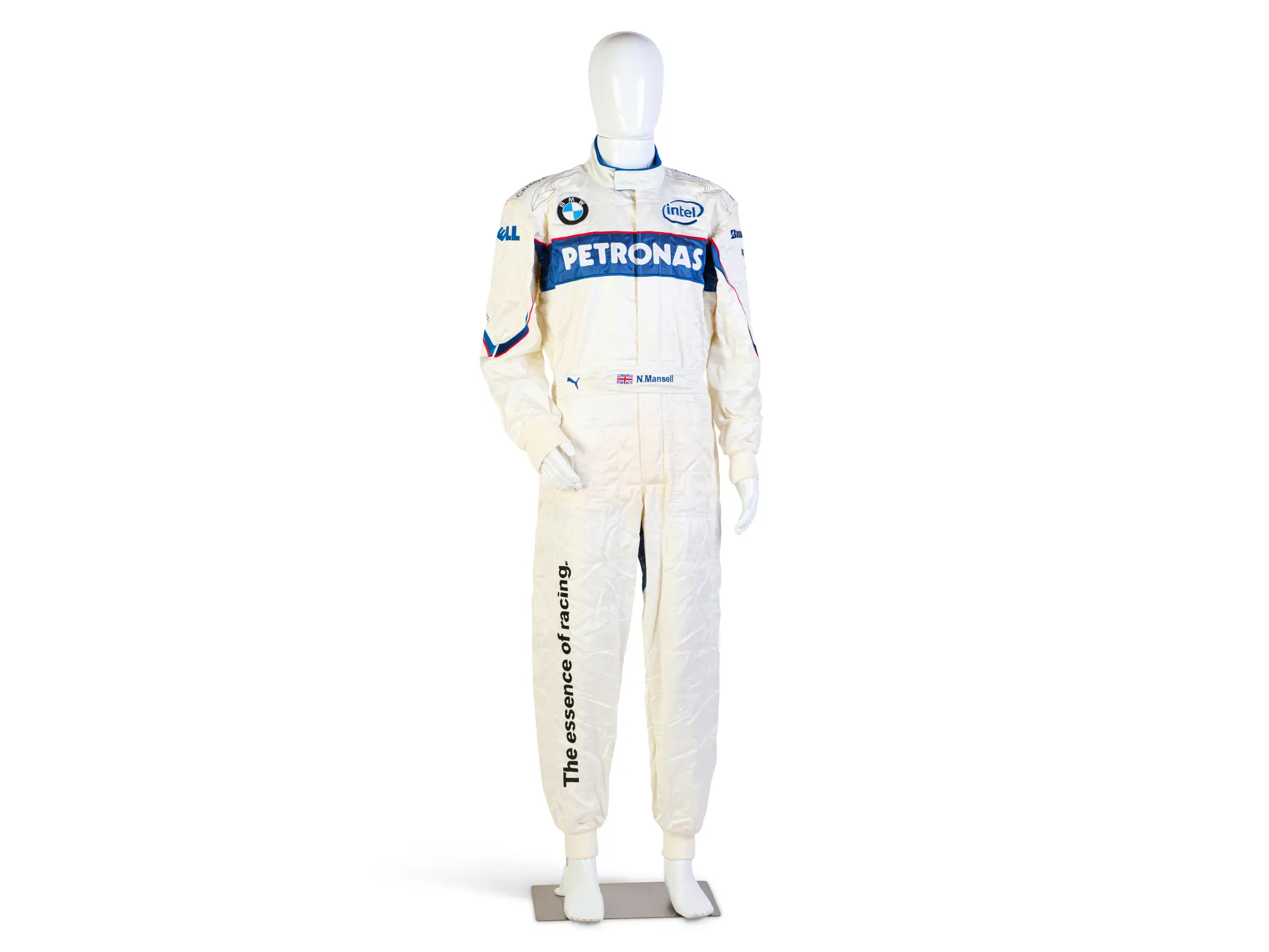 2007 BMW Sauber Formula 1 Puma Race Suit | Nigel Mansell’s Legacy ...