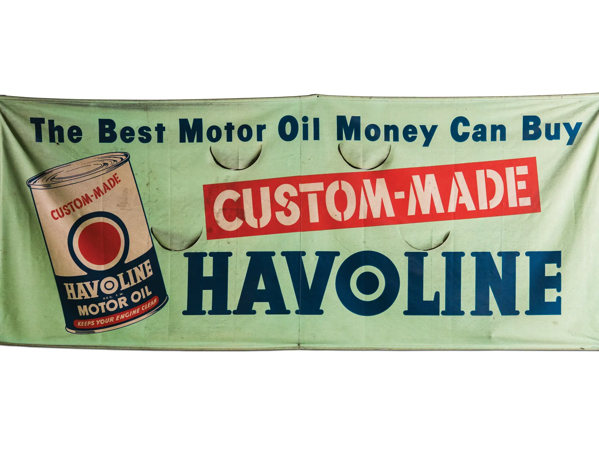 Pair of Havoline Motor Oil Service Station Banner | Hershey 2015 | RM ...