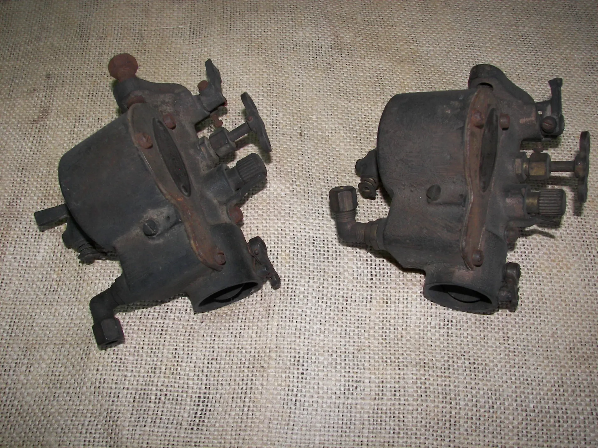 Brass Marvel side-draft carburetors | The Lee Roy Hartung Collection ...