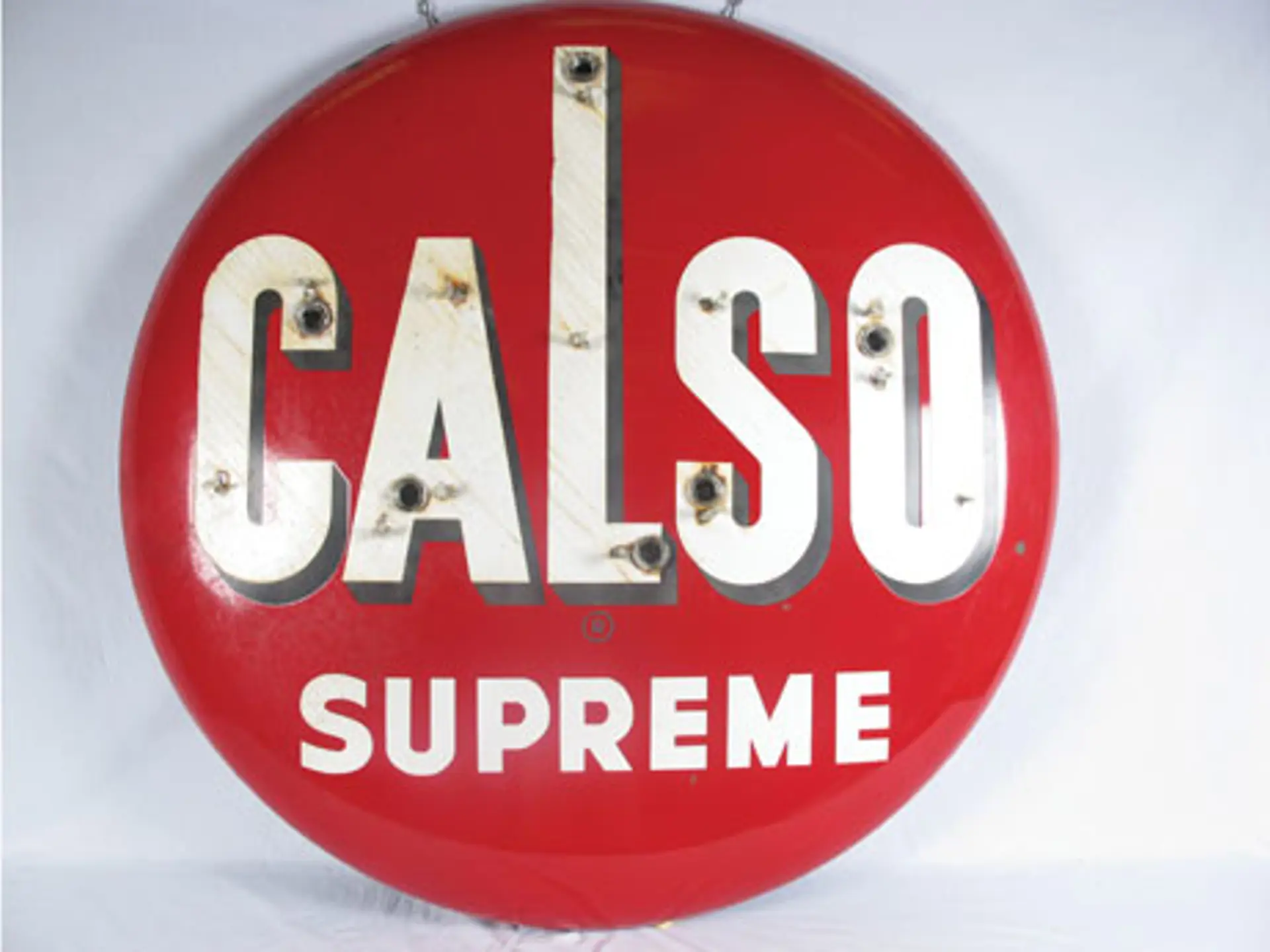 Calso Supreme neon (60" Diameter 10" Deep) | Auburn Fall 2013 | RM Sotheby's