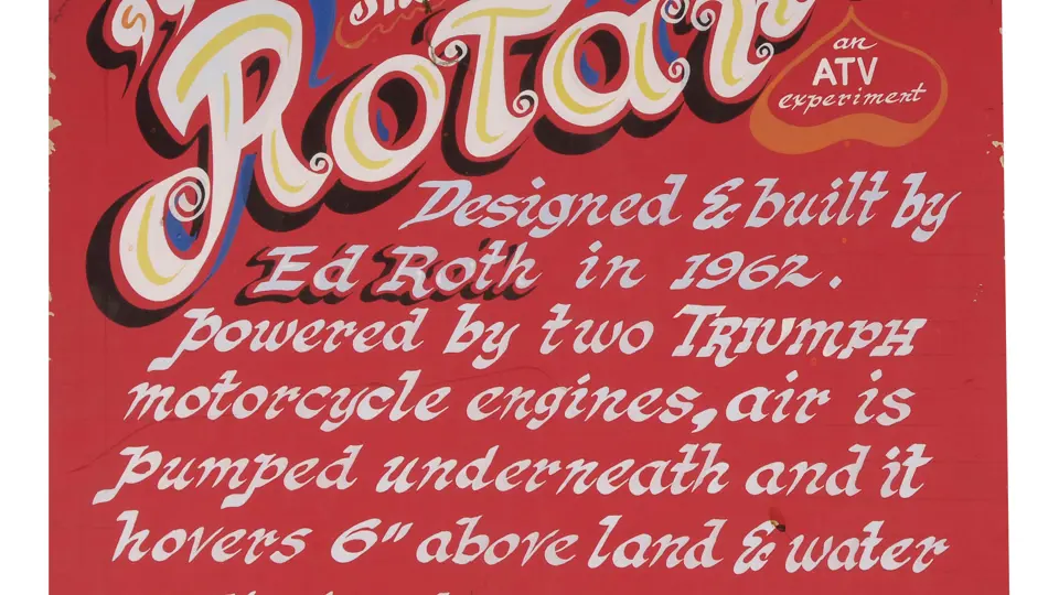 Ed "Big Daddy" Roth - The Rotar | The Brucker Collection | RM Sotheby's