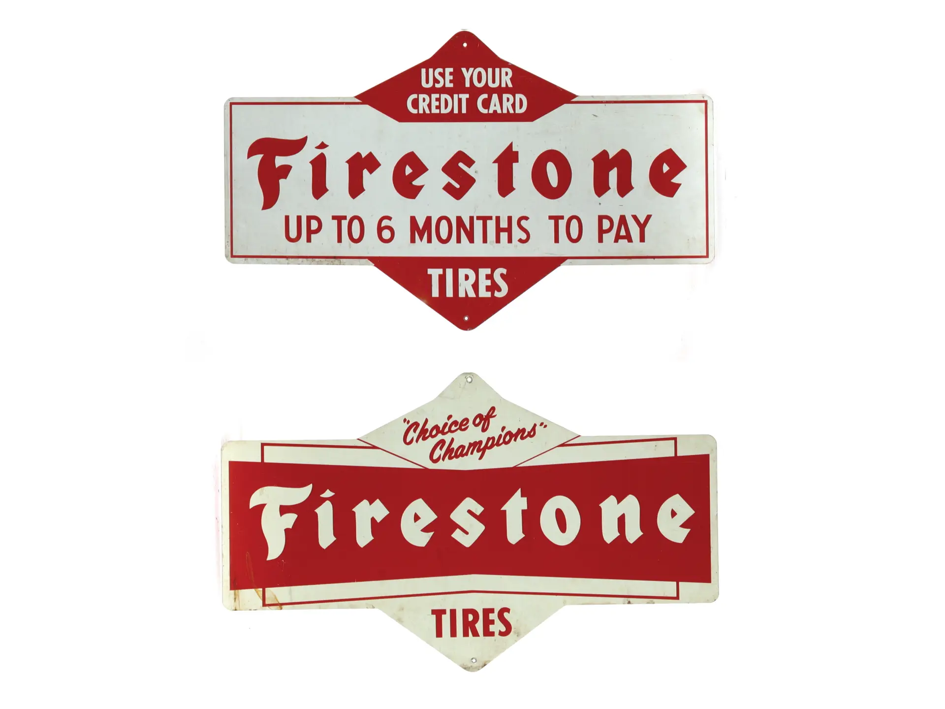 FIRESTONE TIRES SIGNS | Private Collection of Tom & Marlene Stackhouse ...