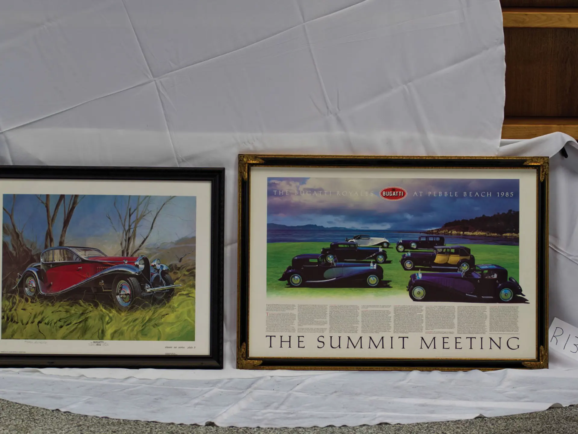 Various Framed Bugatti Photos and Posters | Fort Lauderdale 2014 | RM ...