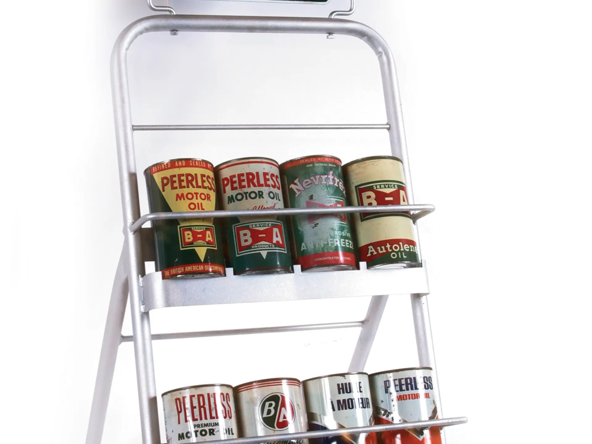 BA PEERLESS MOTOR OIL RACK | Private Collection of Tom & Marlene ...